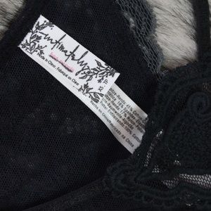 Free People | Intimates & Sleepwear | Free People What She Said Black ...